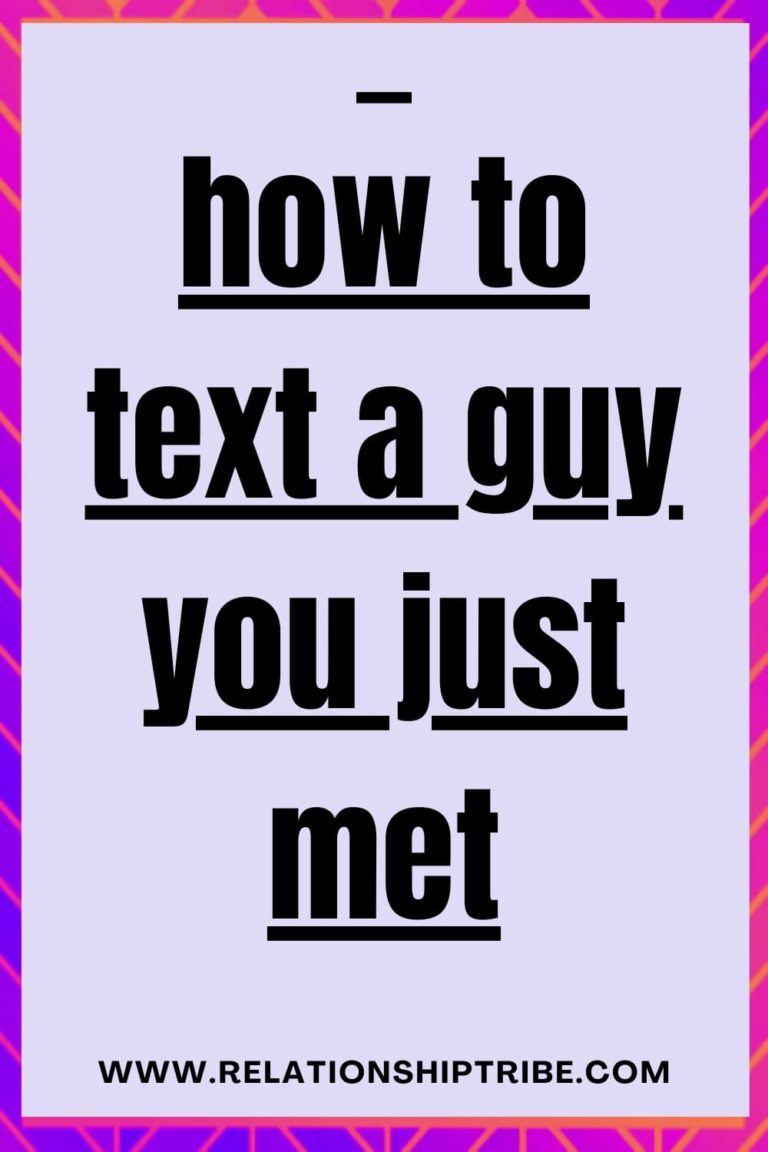 how to text a guy you just met – relationshiptribe